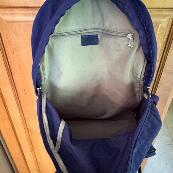 Kipling | Bags | Kipling Cobalt Blue Backpack One Main Compartment Used ...